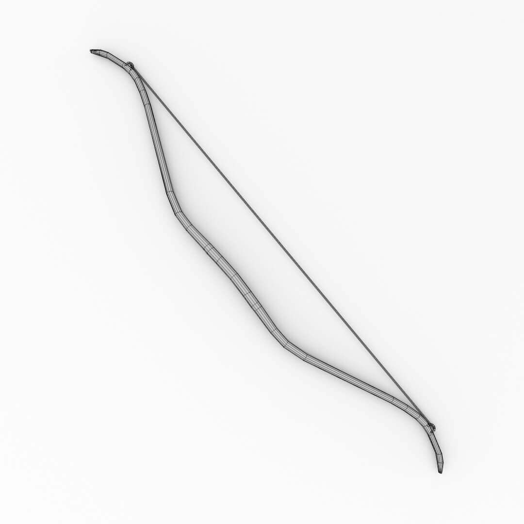 Traditional Bow - 3D Model by firdz3d