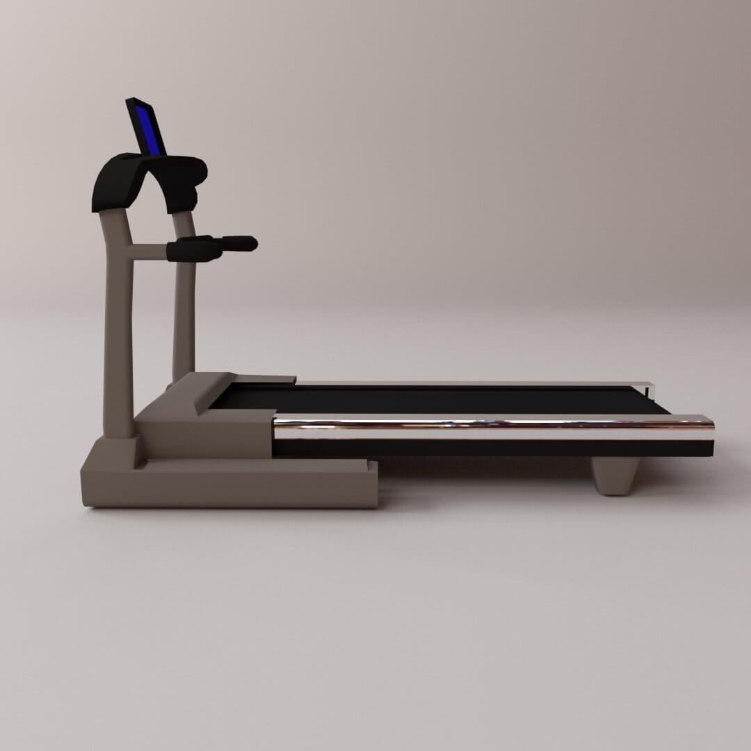 Treadmill - 3D Model by firdz3d