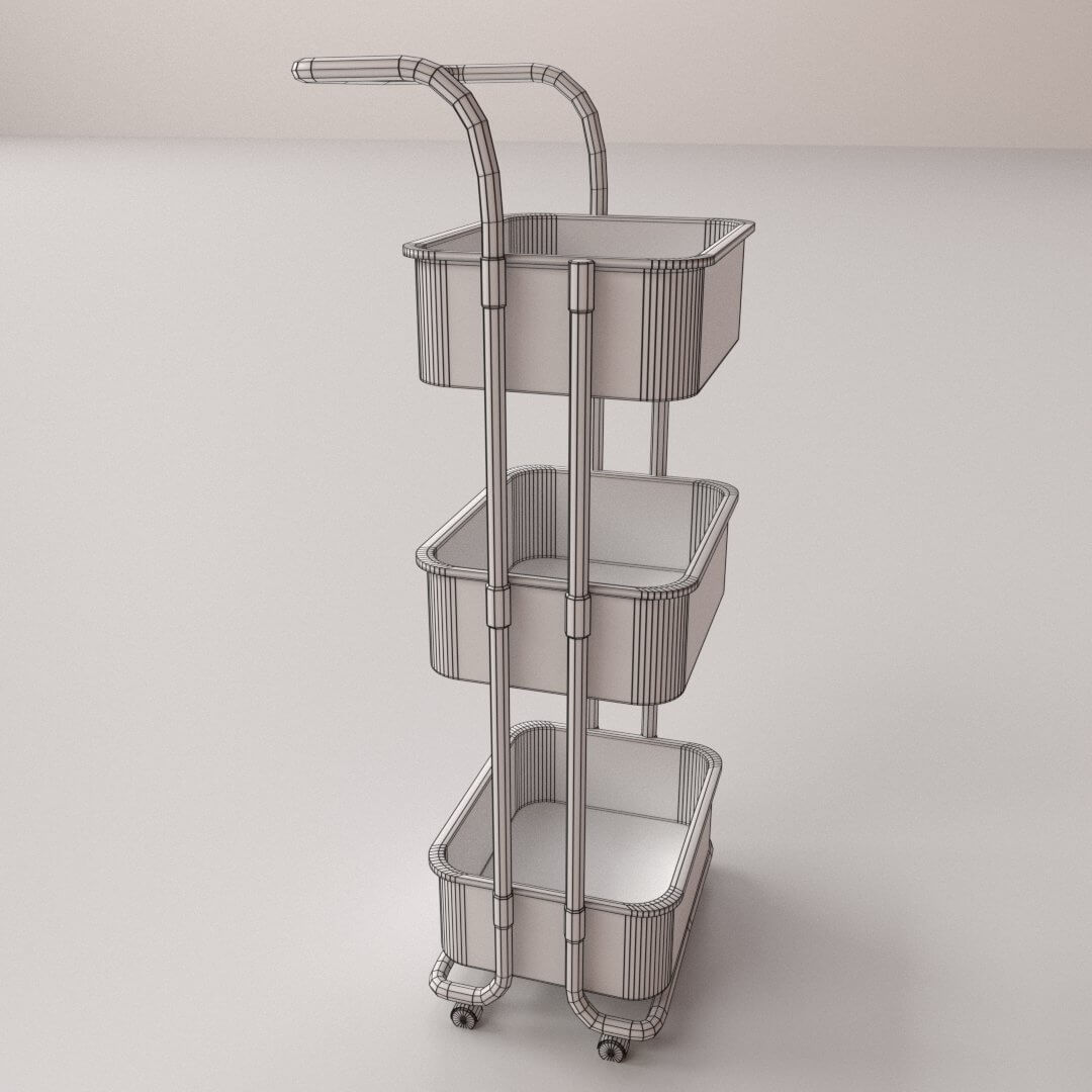 Trolley - 3D Model by firdz3d