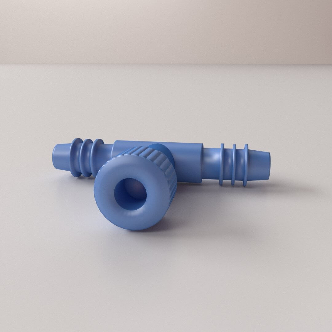 Tubing Flow Control Valve V2 - 3D Model by firdz3d