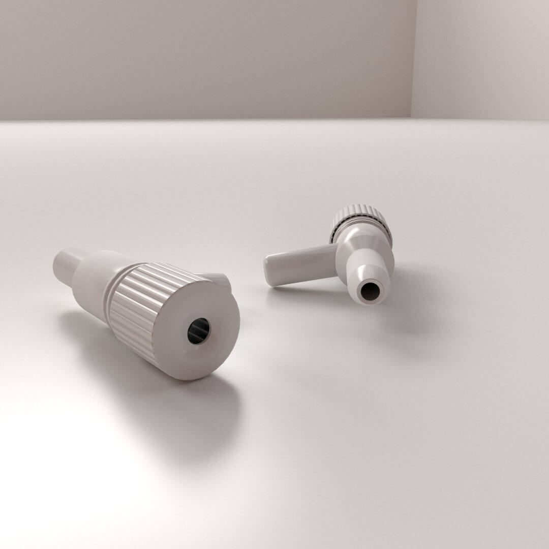 Tubing Flow Control Valve - 3D Model by firdz3d