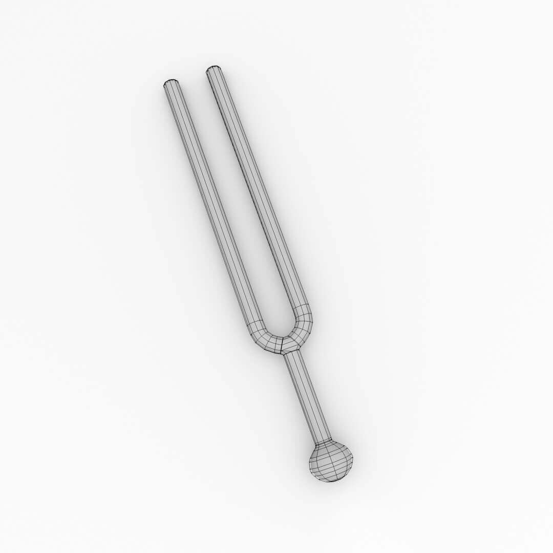 Tuning Fork - 3D Model by firdz3d