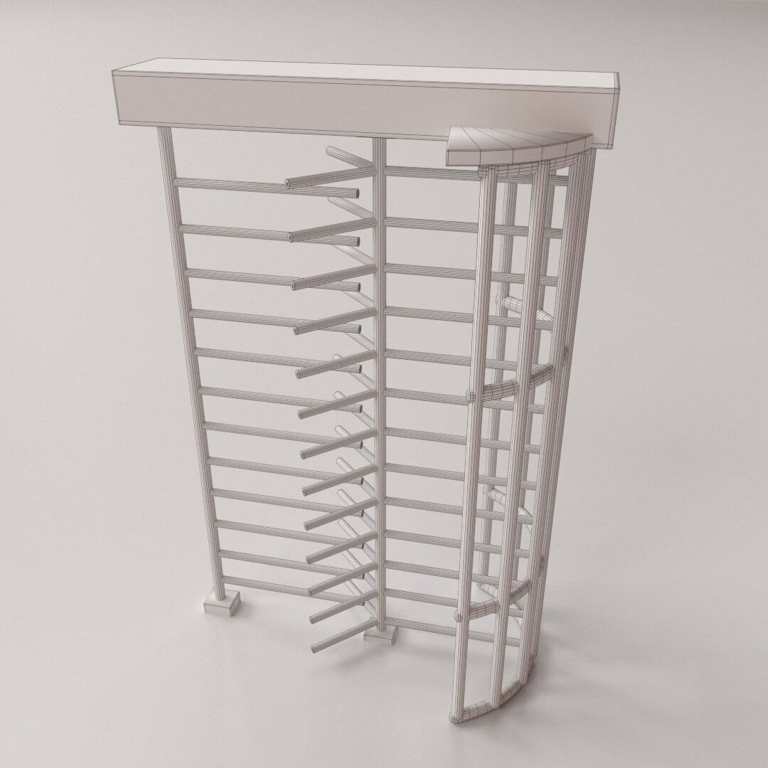 Turnstile - 3D Model by firdz3d