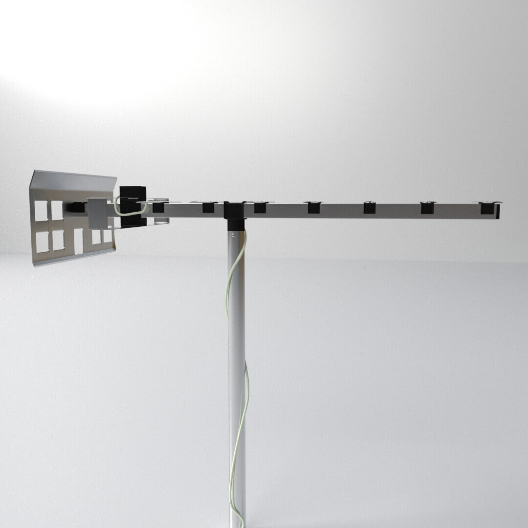 TV Aerial - 3D Model by firdz3d