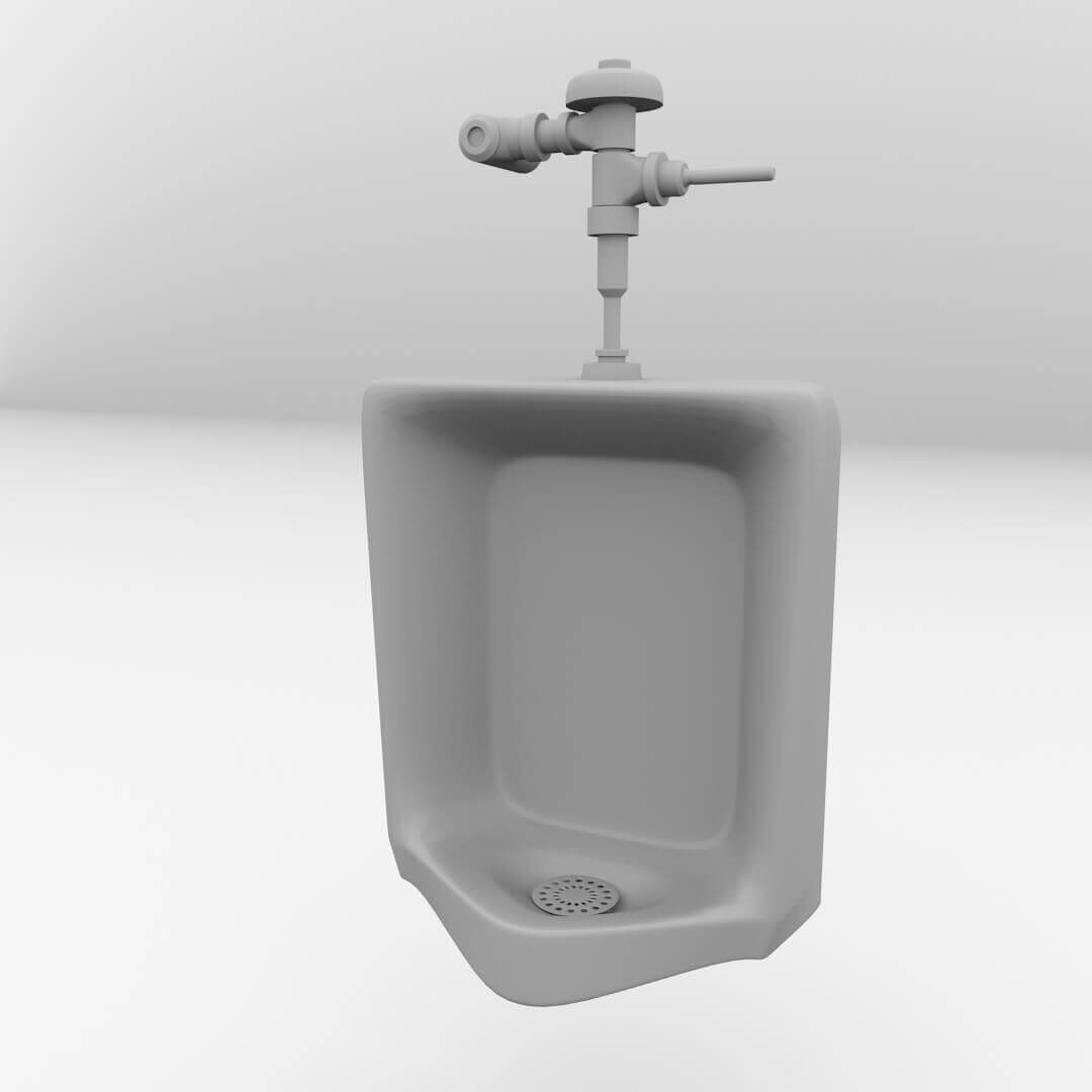 Urinal - 3D Model by firdz3d