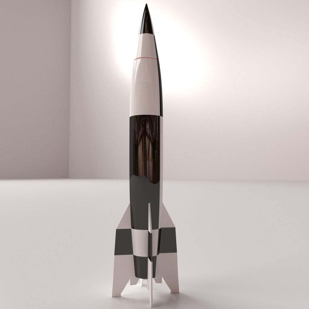Rocket - 3D Model by firdz3d
