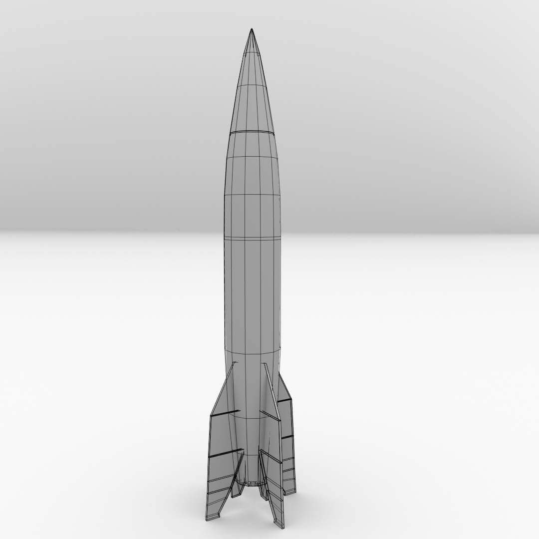 Rocket - 3D Model by firdz3d