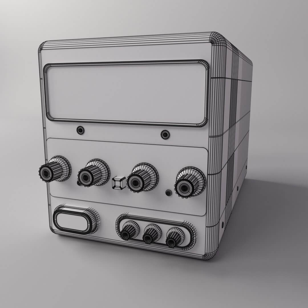 Variable Power Supply - 3D Model by firdz3d