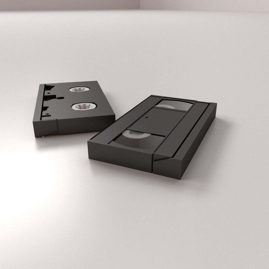 VHS Tape - 3D Model by firdz3d