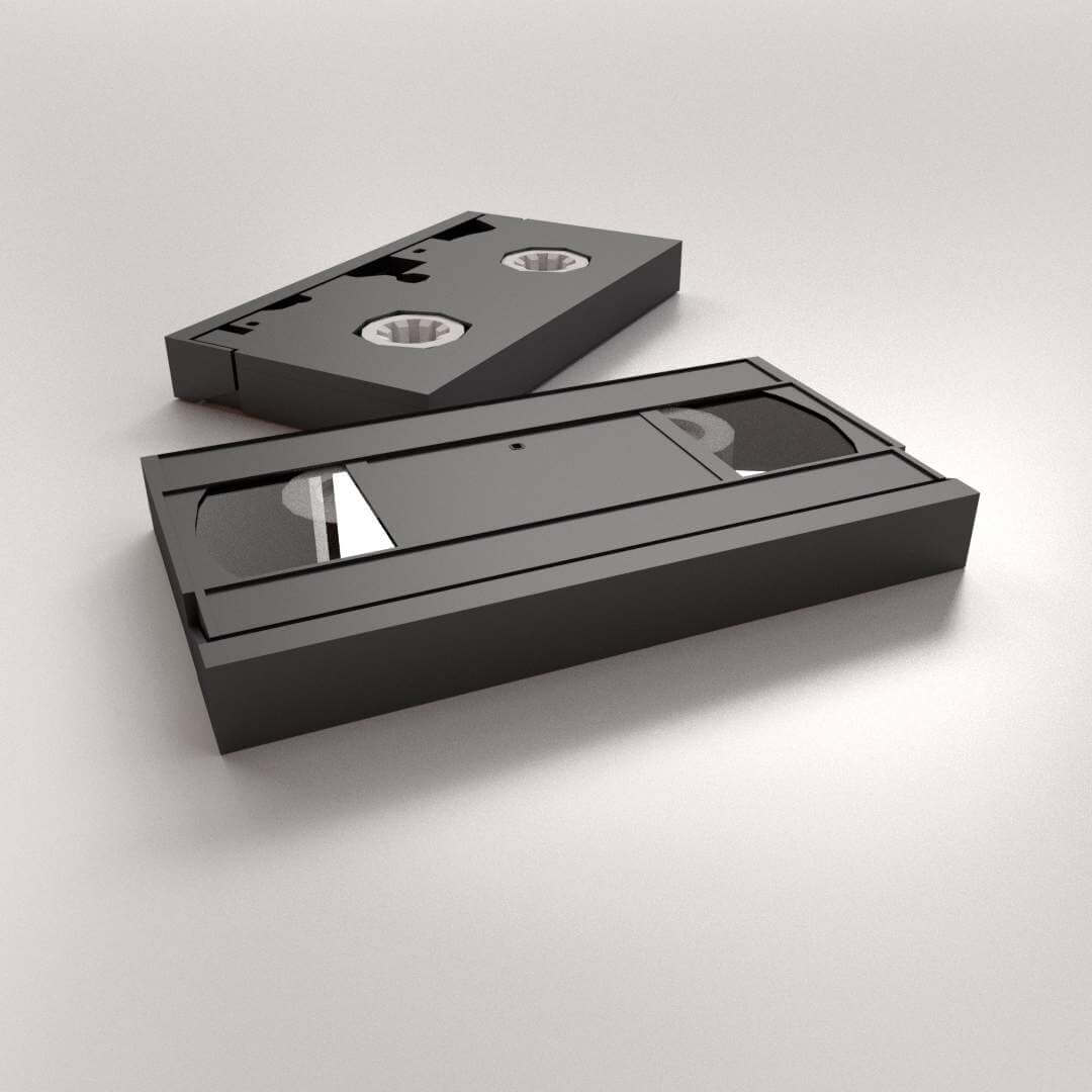 VHS Tape - 3D Model by firdz3d