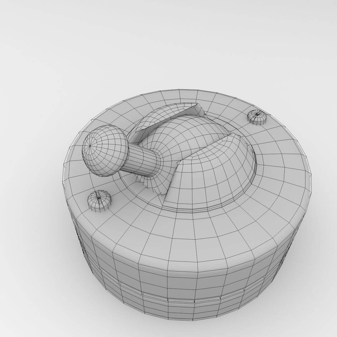 Vintage Switch - 3D Model by firdz3d