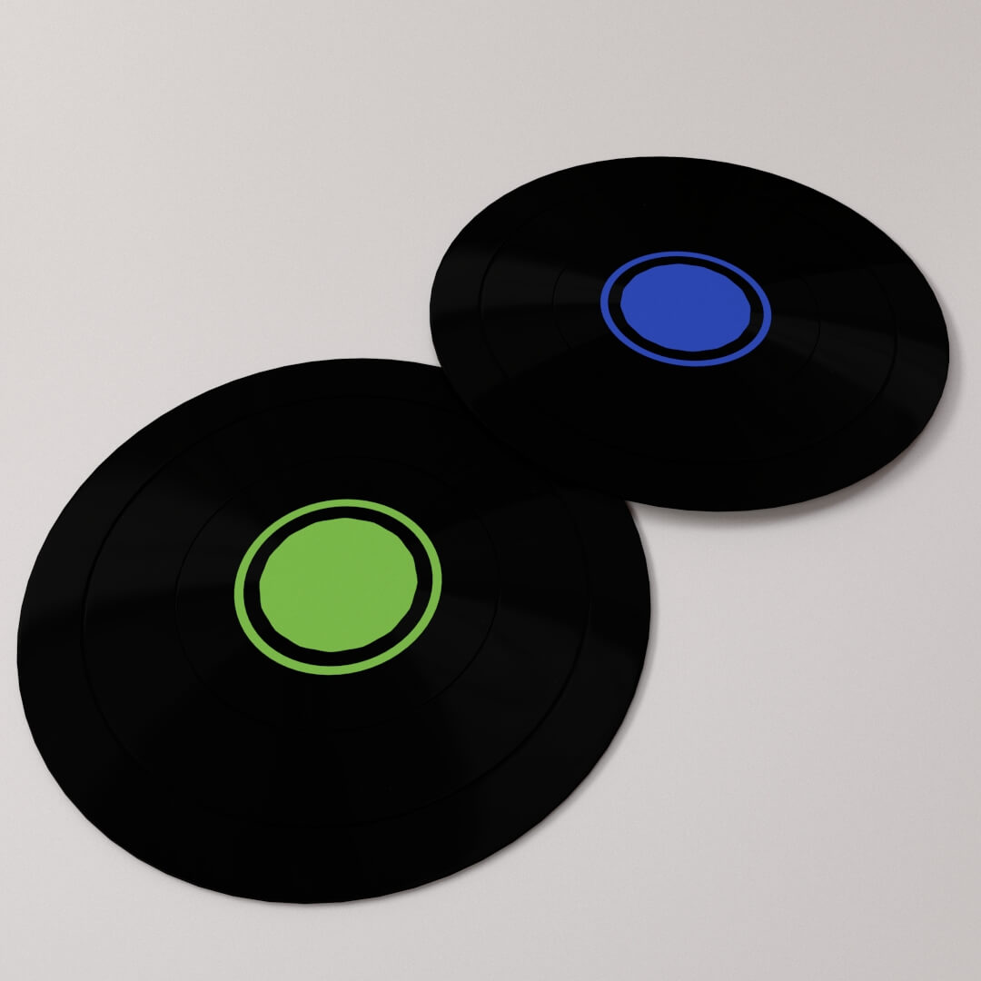 Vinyl Record - 3D Model by firdz3d