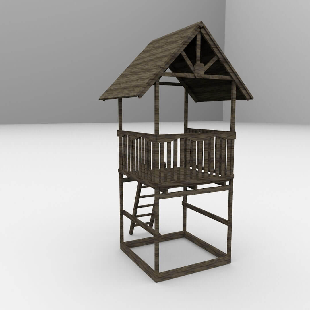 Watchtower - 3D Model by firdz3d
