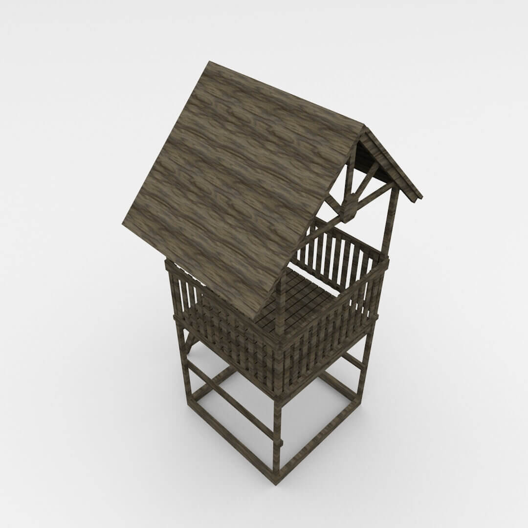 Watchtower - 3D Model by firdz3d