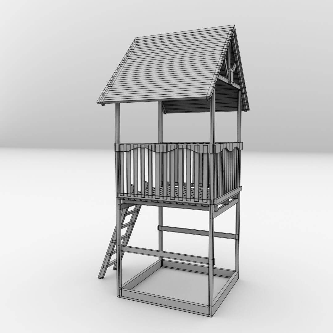 Watchtower - 3D Model by firdz3d