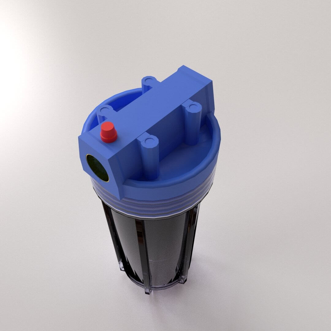 Water Filter Canister - 3D Model by firdz3d