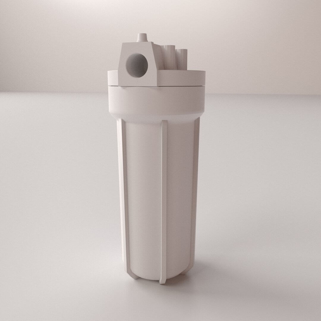 Water Filter Canister - 3D Model by firdz3d