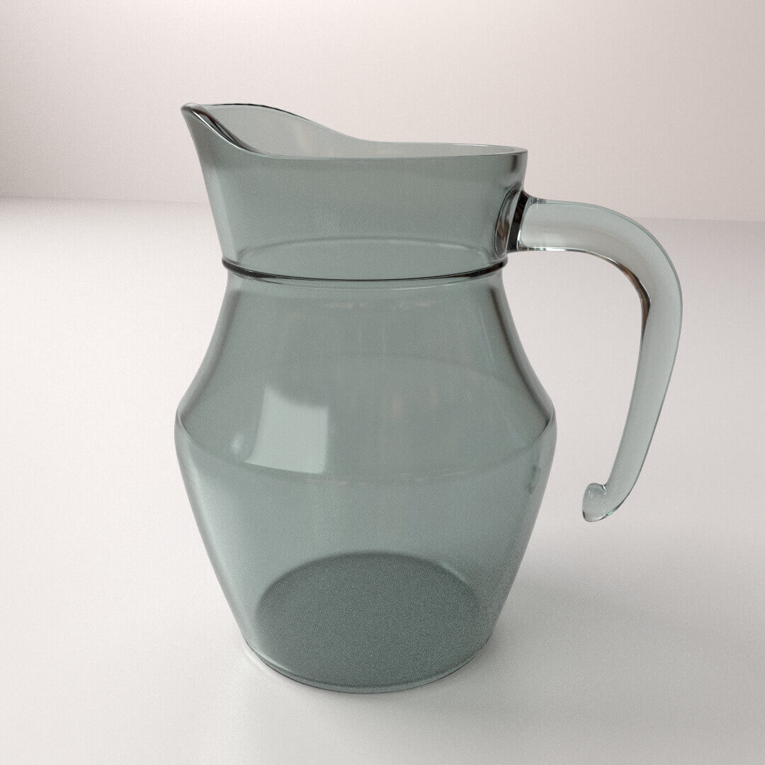 Water Jug - 3D Model by firdz3d