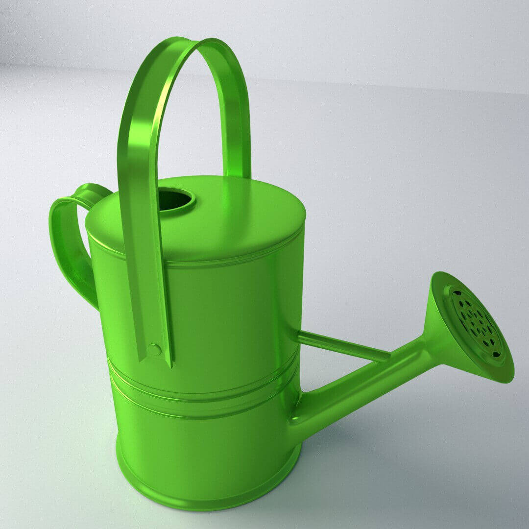 Watering Can - 3D Model by firdz3d