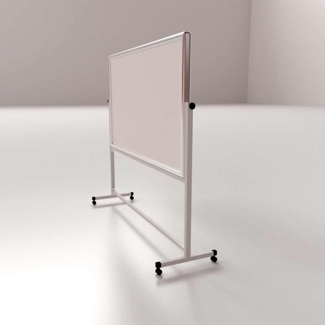 Whiteboard with stand - 3D Model by firdz3d