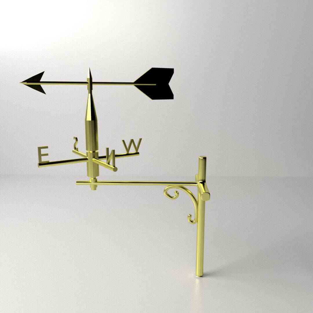 Wind Vane - 3D Model by firdz3d