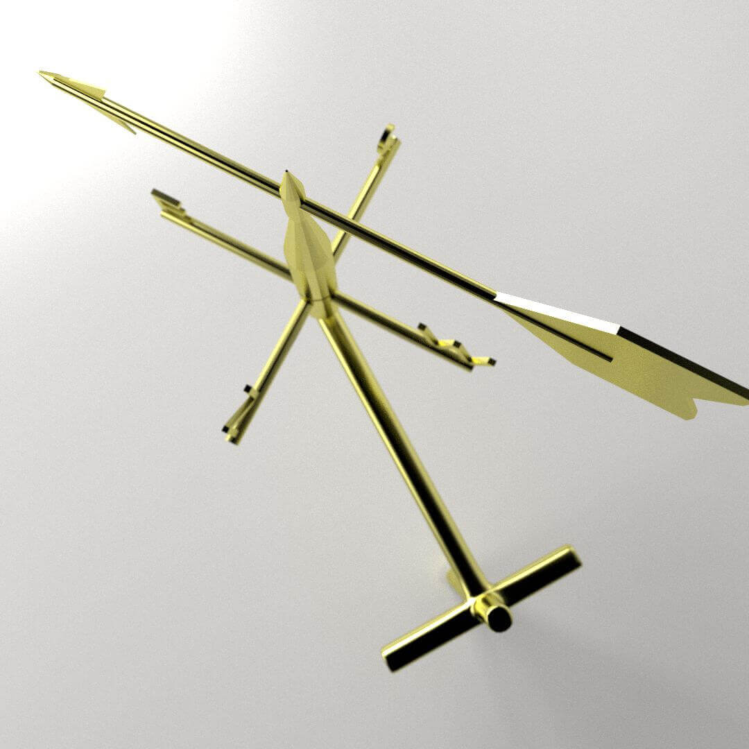 Wind Vane - 3D Model by firdz3d