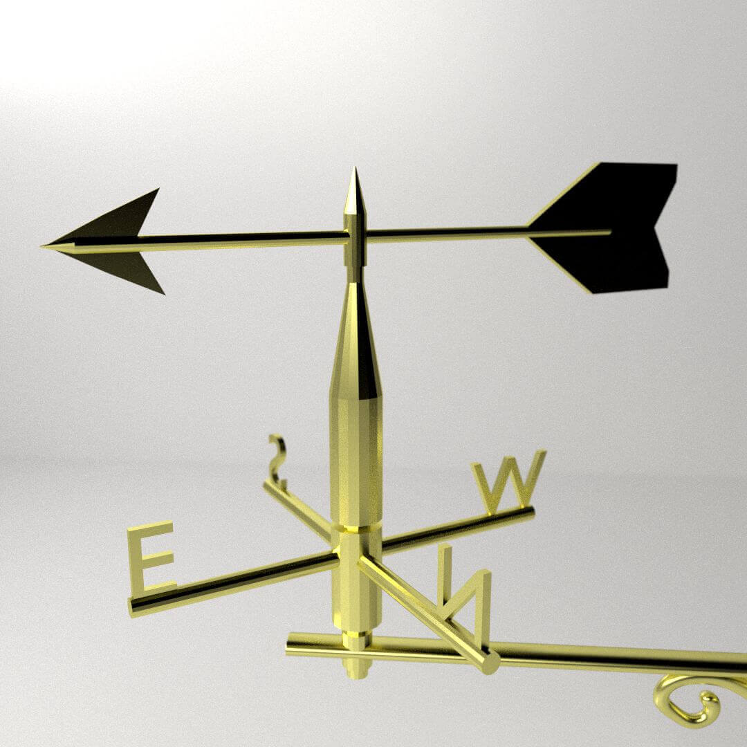 Wind Vane - 3D Model by firdz3d