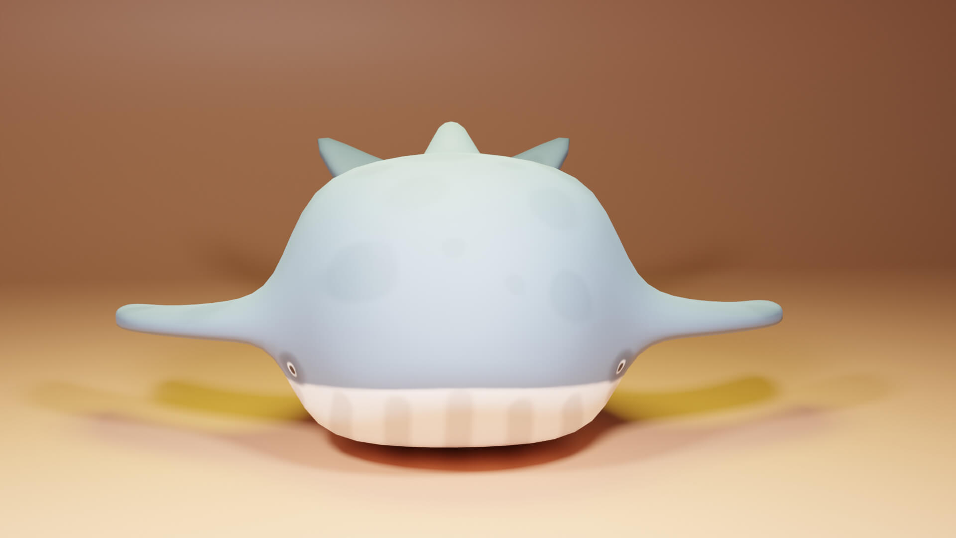Stylized Whale - 3D Model by fiyalicka