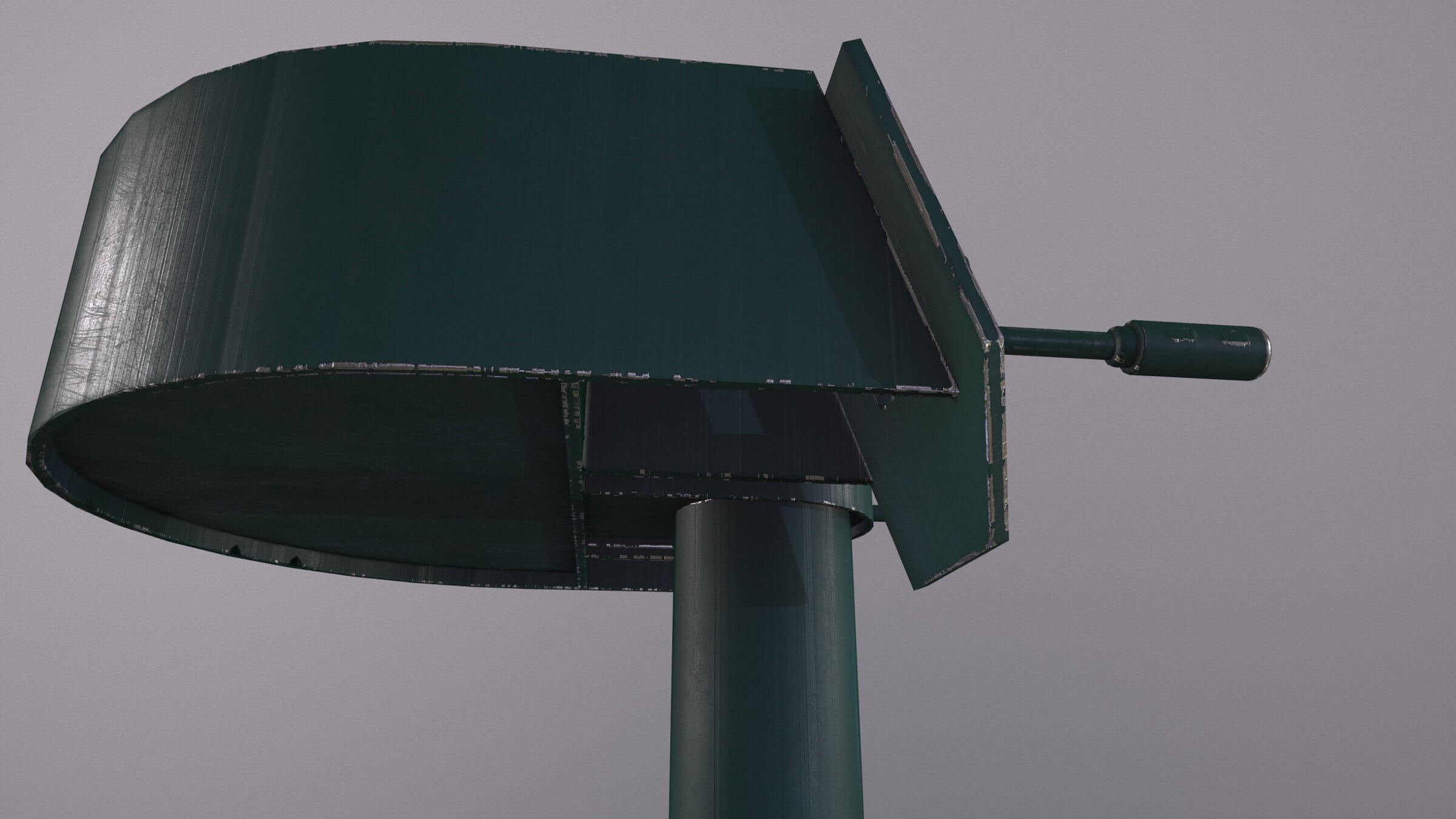 Automatic Military Turret - 3D Model by Flamderwinght