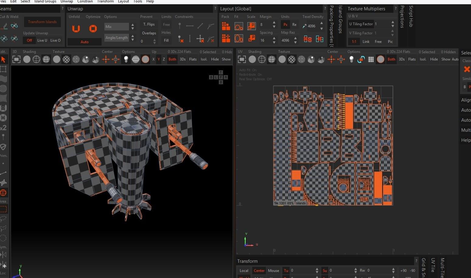 Automatic Military Turret - 3D Model by Flamderwinght