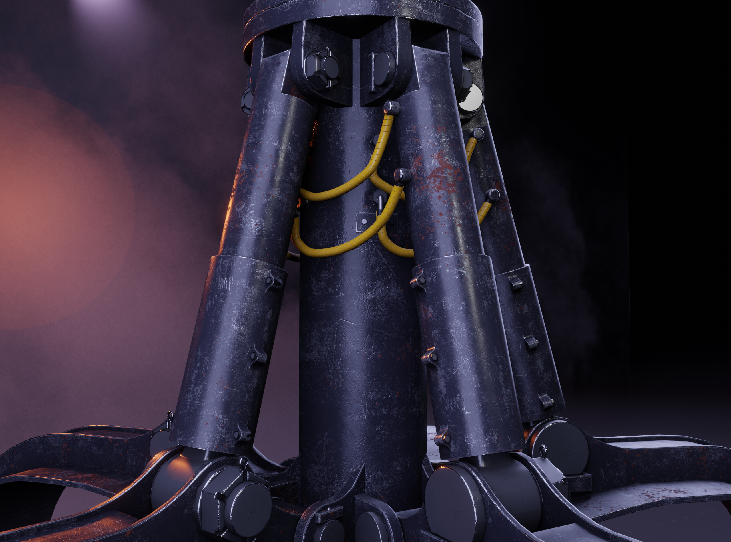 Hydraulic Grip - 3D Model by Flamderwinght