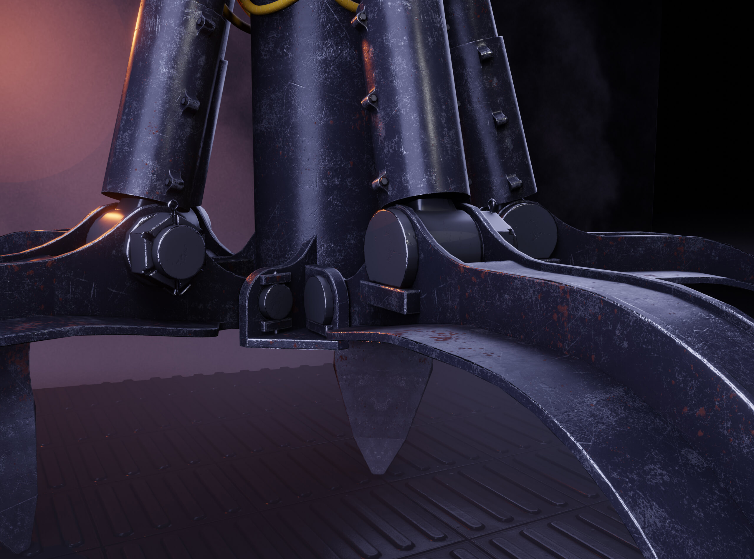 Hydraulic Grip - 3D Model by Flamderwinght