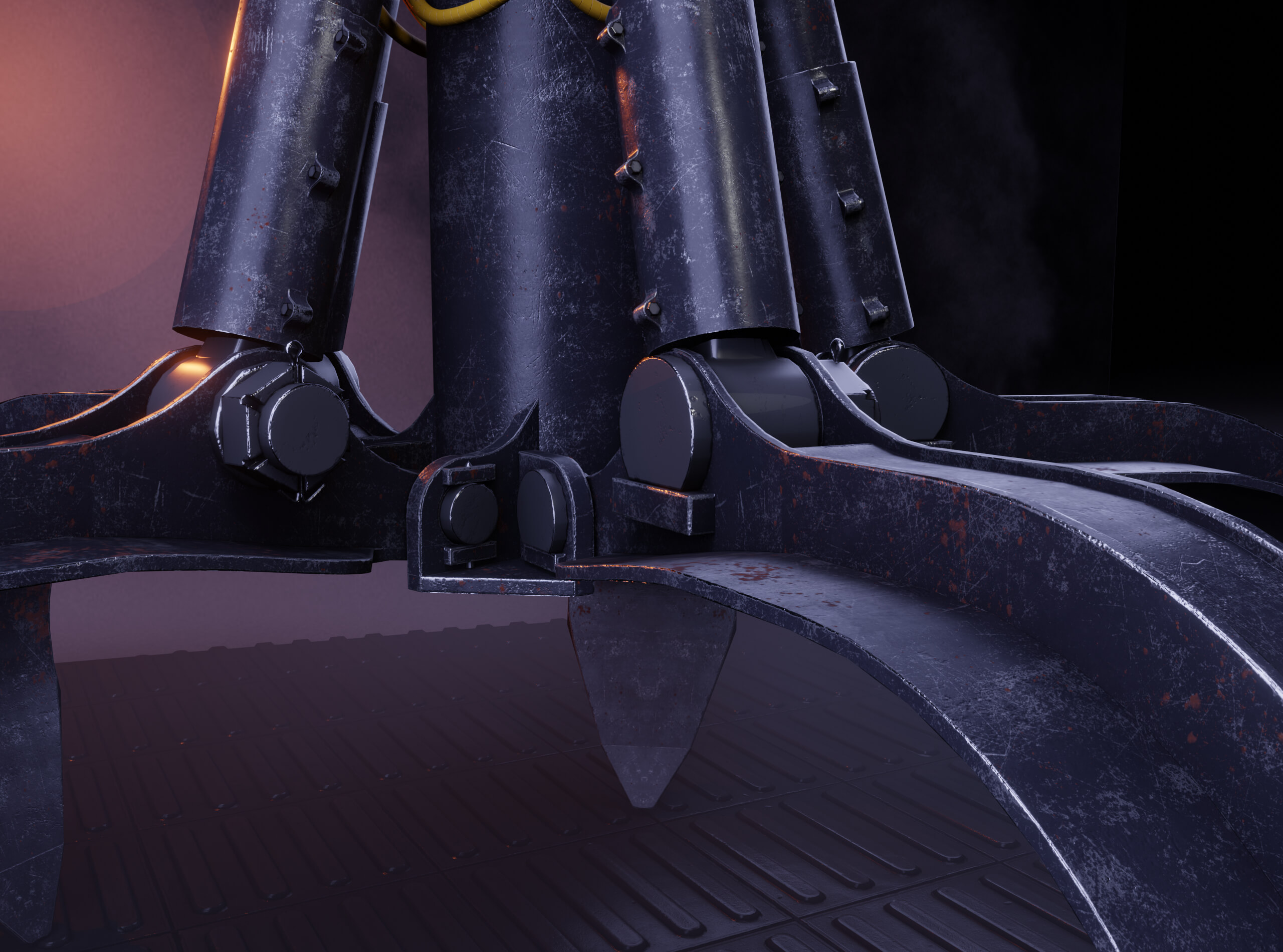 Hydraulic Grip - 3D Model by Flamderwinght