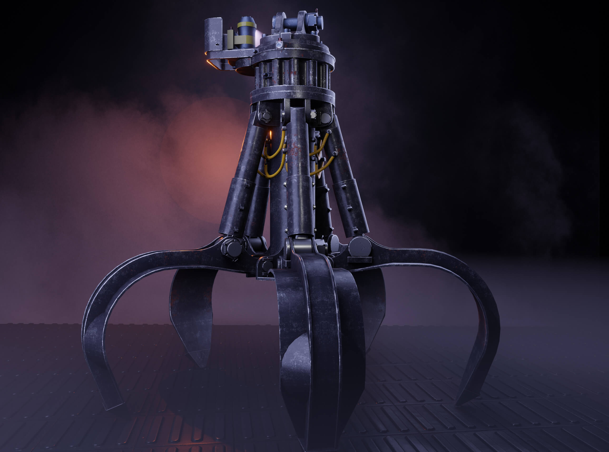 Hydraulic Grip - 3D Model by Flamderwinght