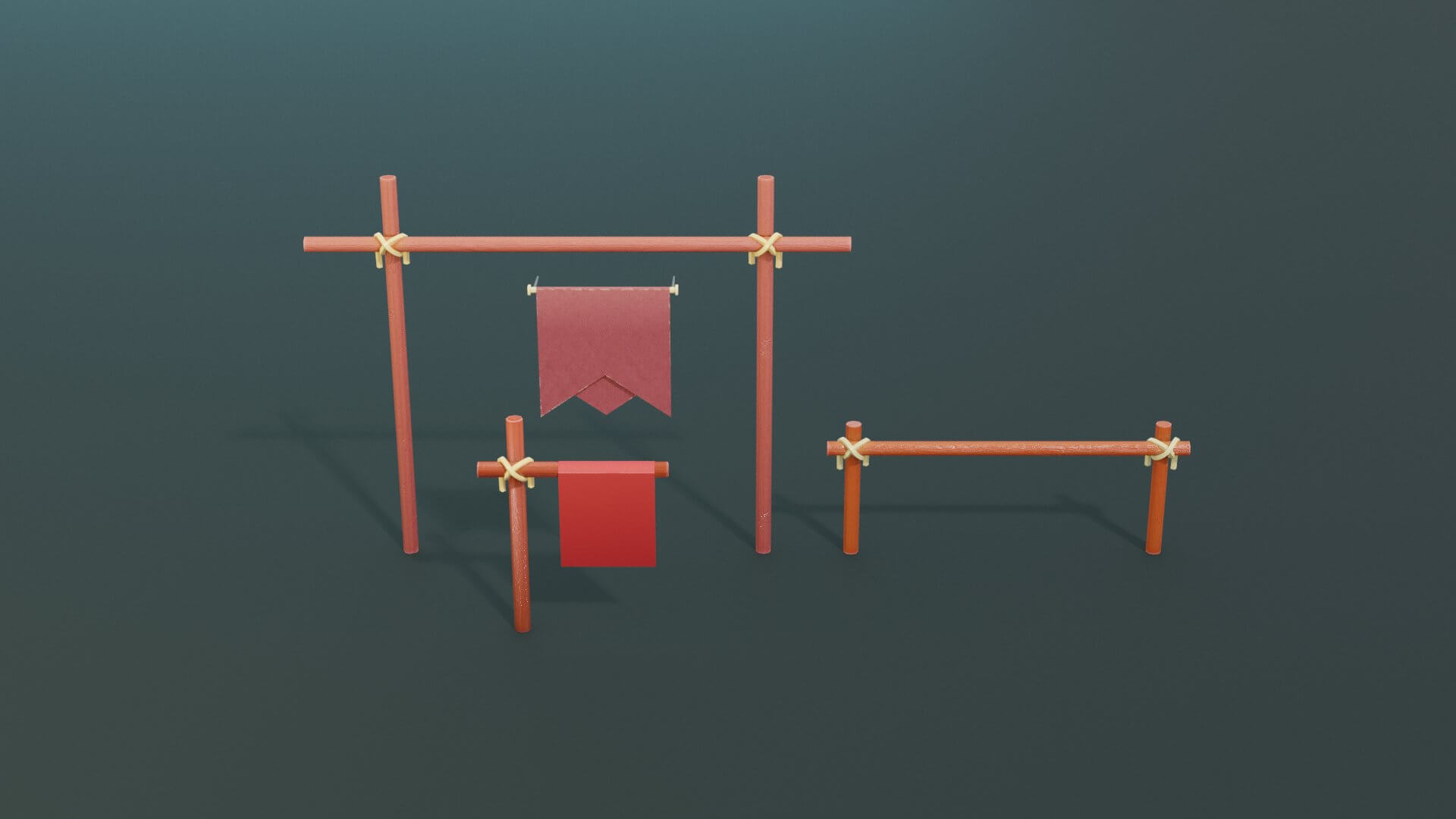 Medieval Merchant Assets Pack - 3D Model by Flamti