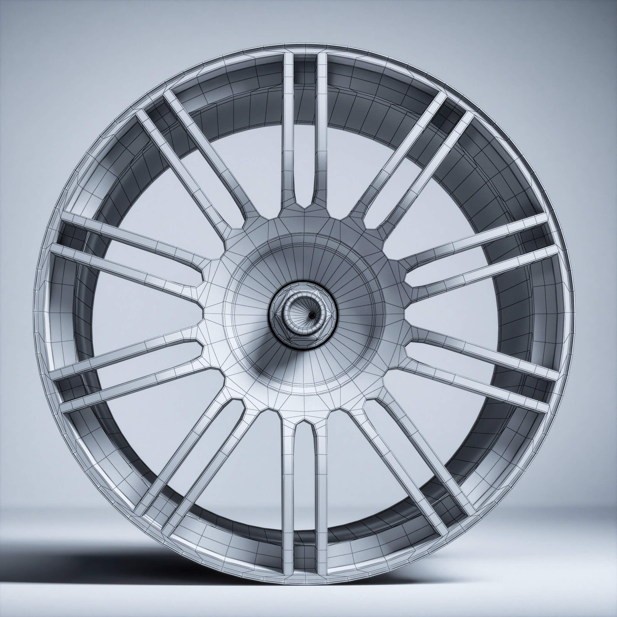 BBS Wheels - RE594 RE595 3D Model by flathat3d