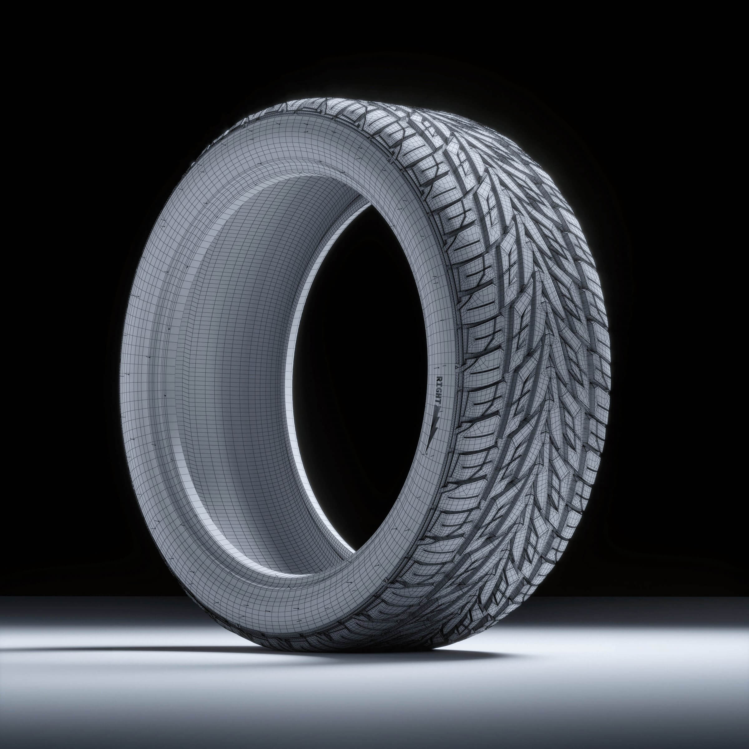 Toyo Proxes St3 - 3D Model by flathat3d