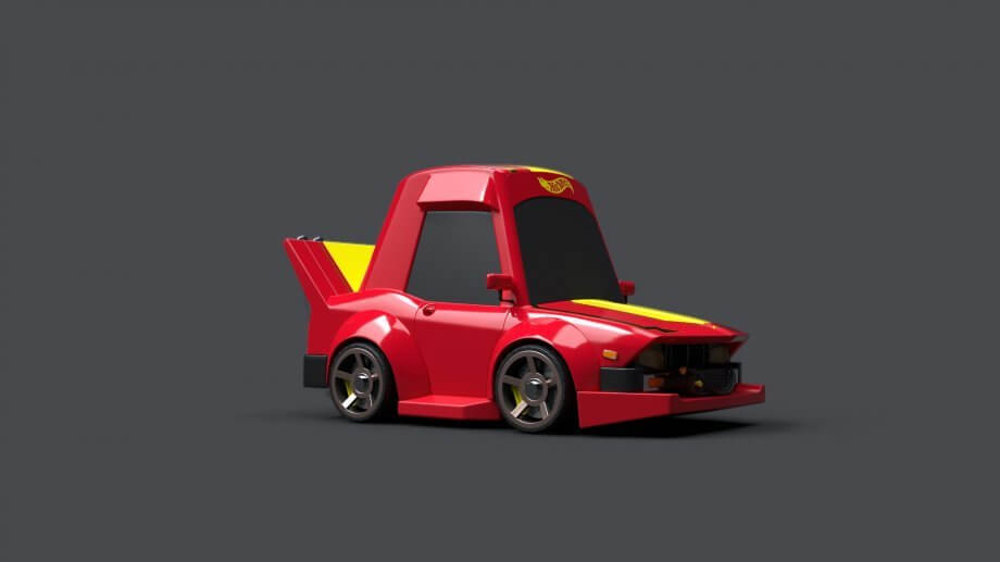 Mange Tuner (Hot Wheels) - 3D Model by fletcherisking