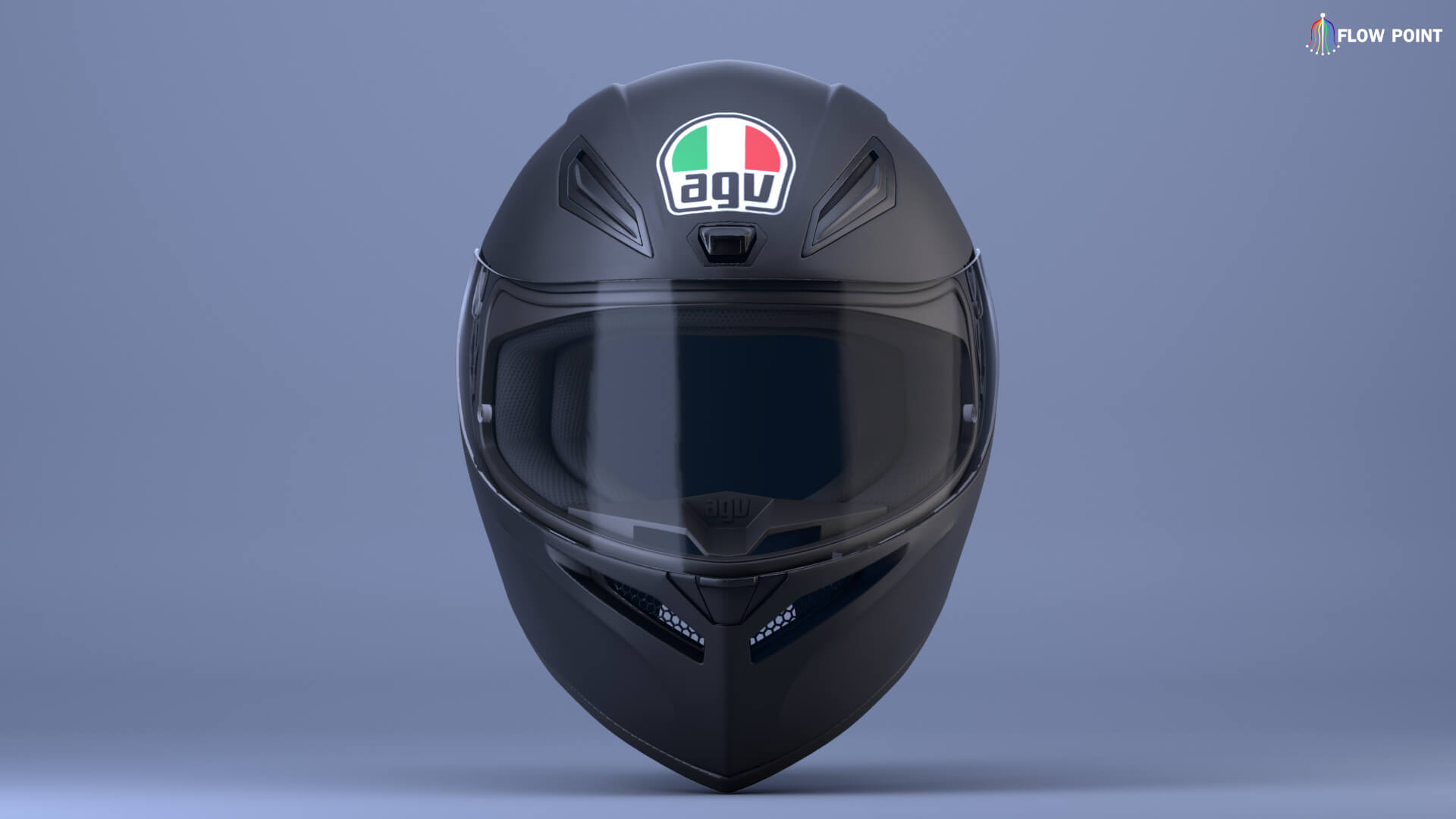 Agv K1-S Helmet 3D Model by flowpoint