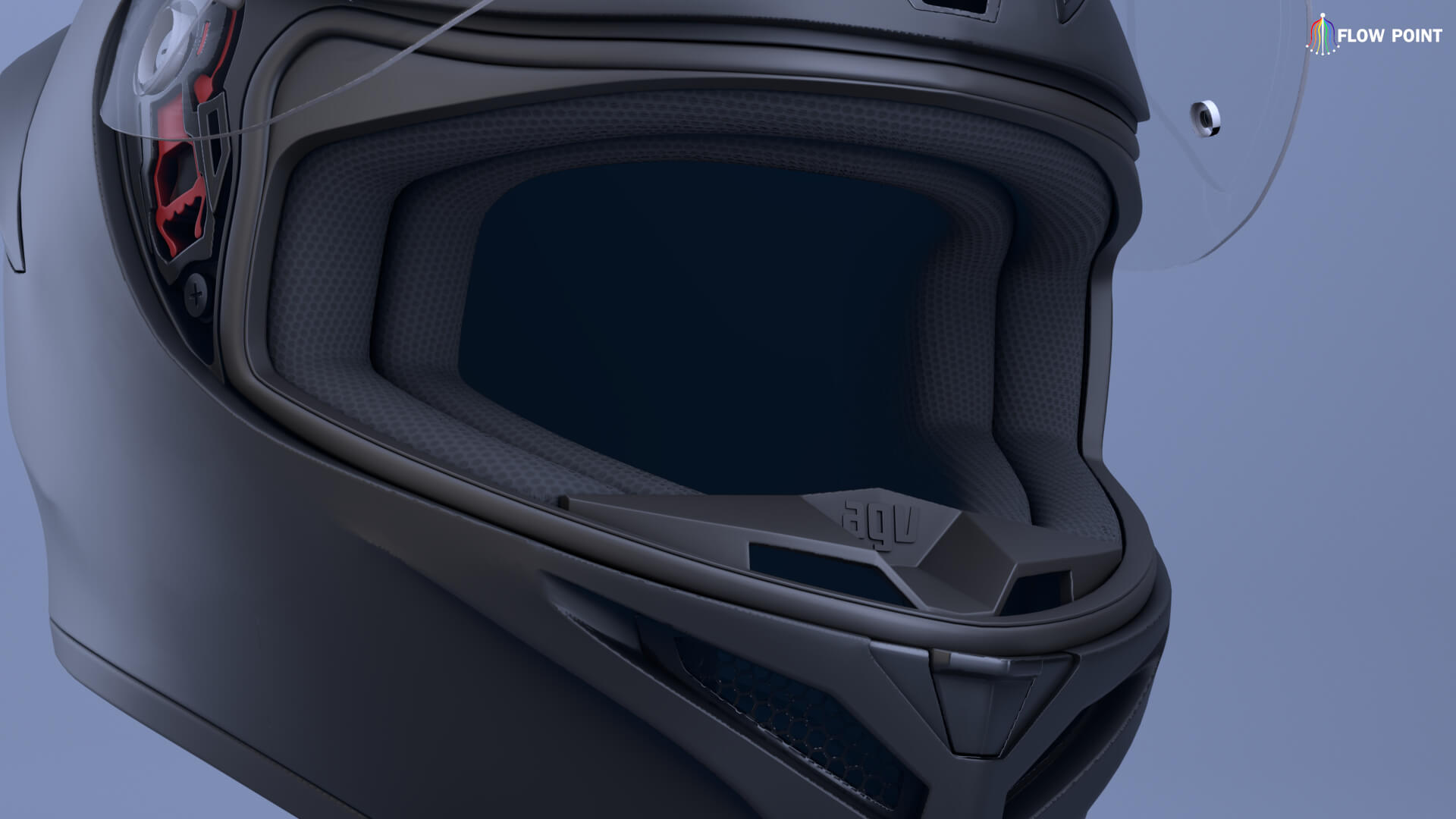 Agv K1-S Helmet 3D Model by flowpoint