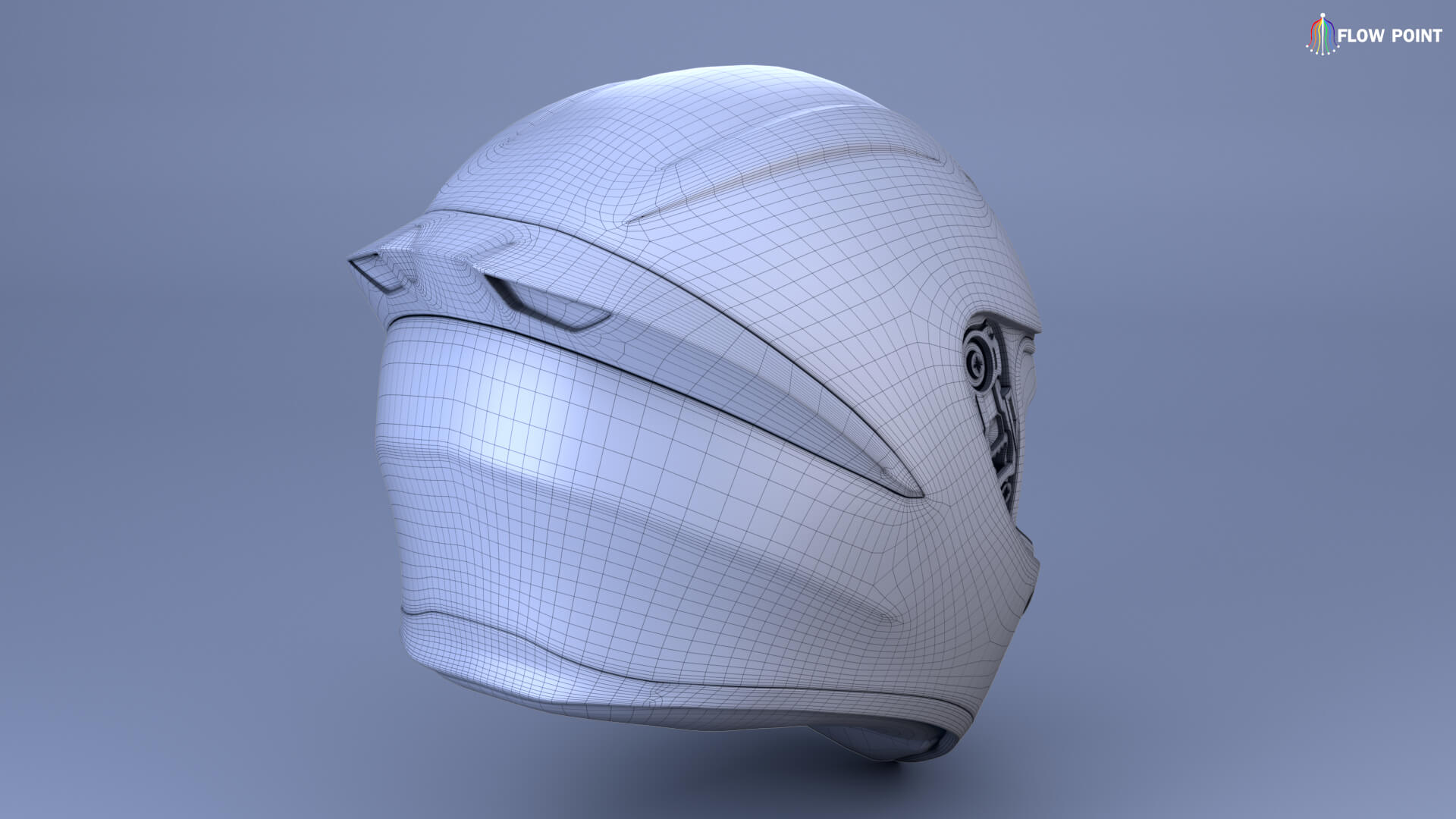 Agv K1-S Helmet 3D Model by flowpoint