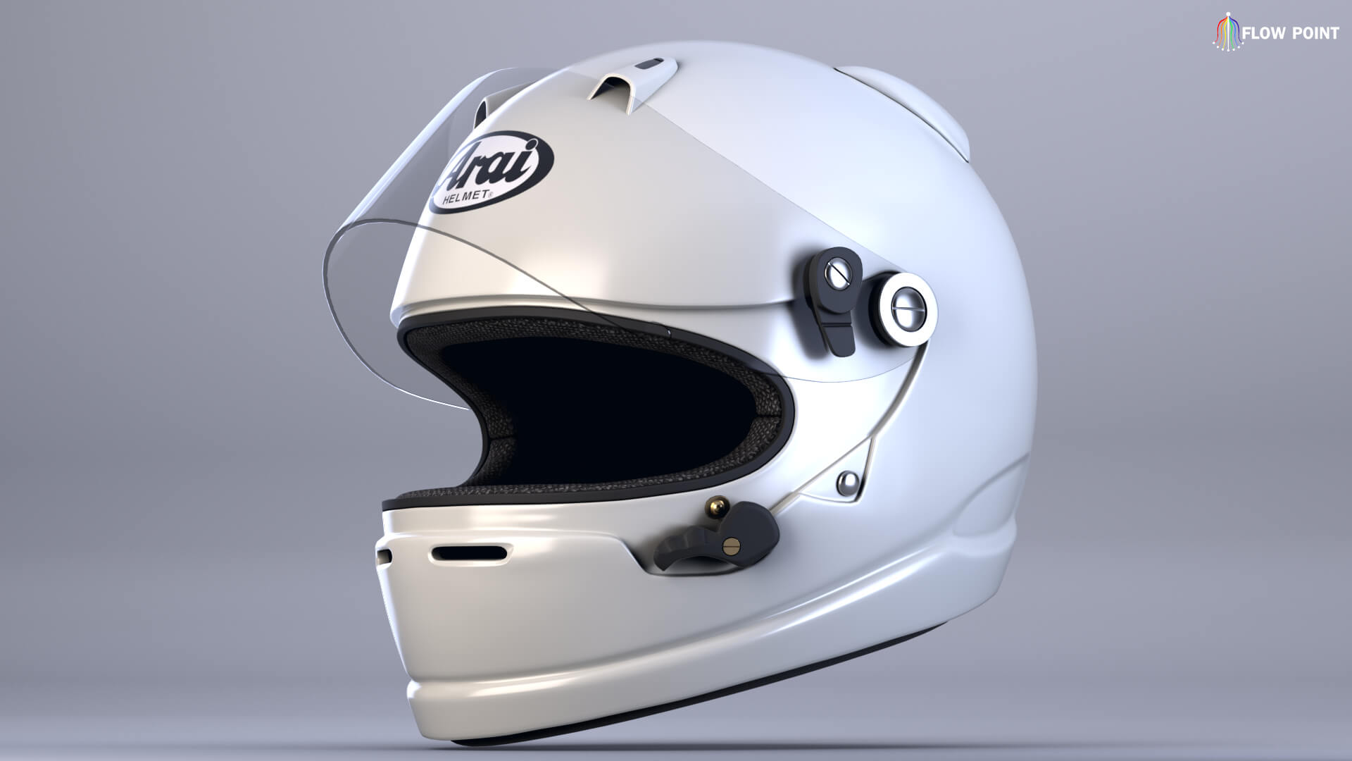 Arai GP6 Helmet - 3D Model by flowpoint