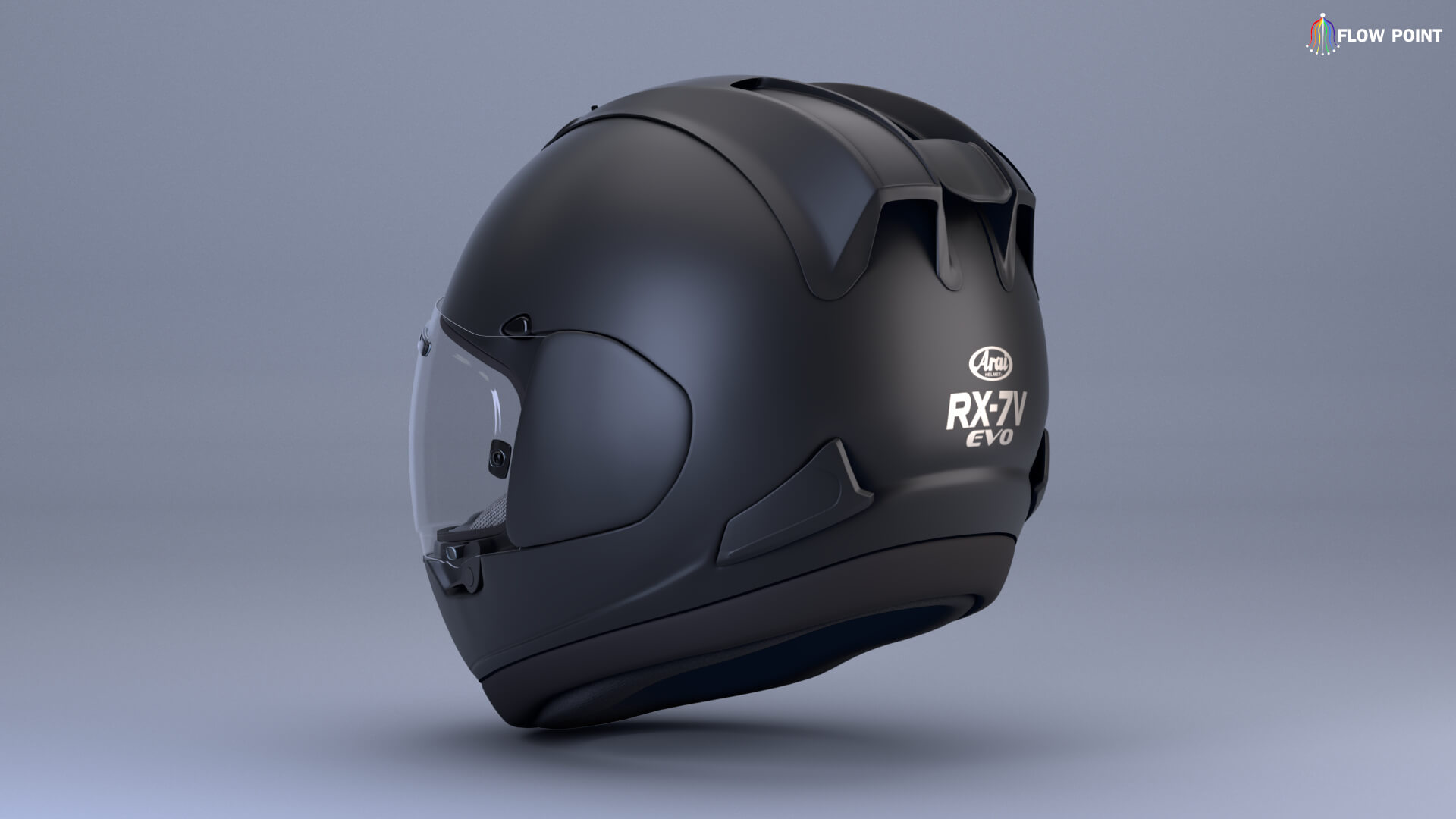Arai-RX-7V-Evo 3D Model by flowpoint