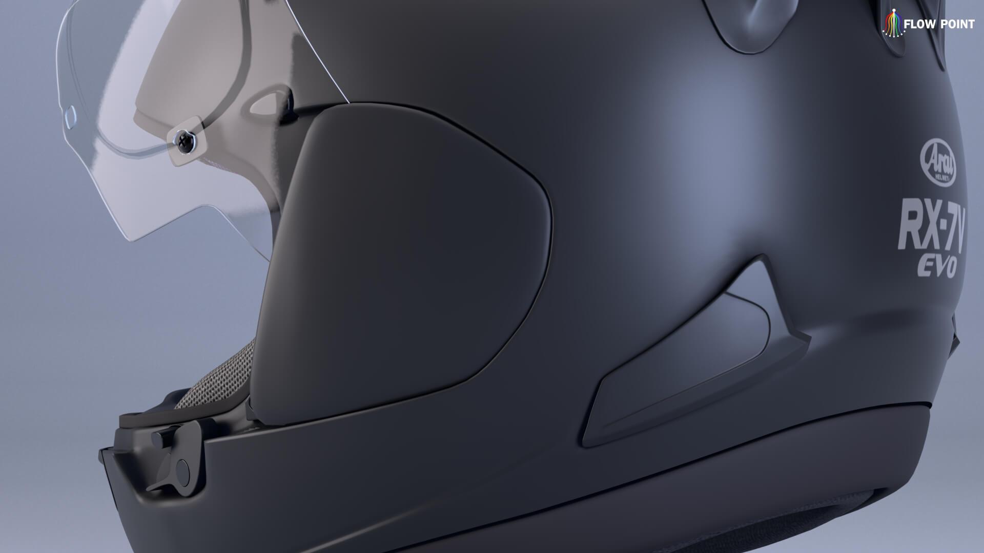 Arai-RX-7V-Evo 3D Model by flowpoint