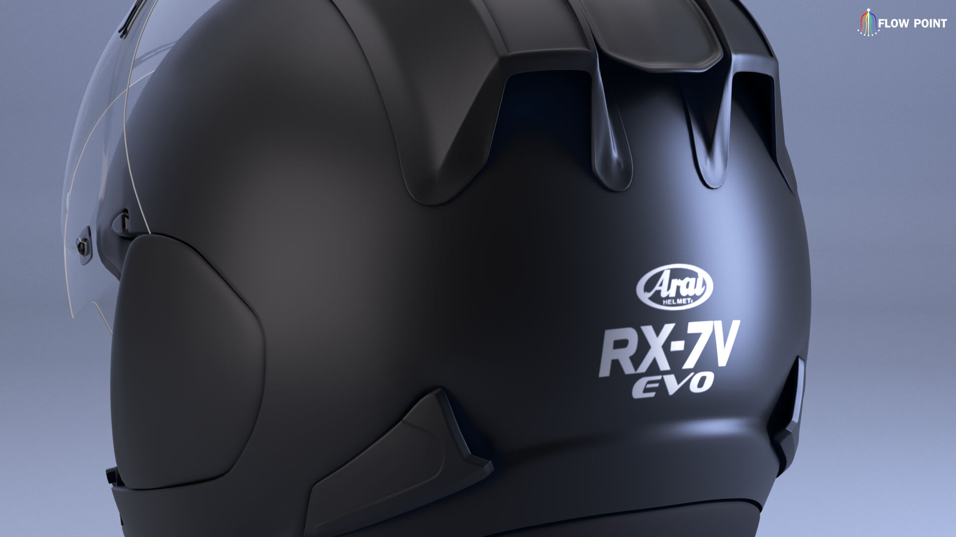 Arai-RX-7V-Evo 3D Model by flowpoint