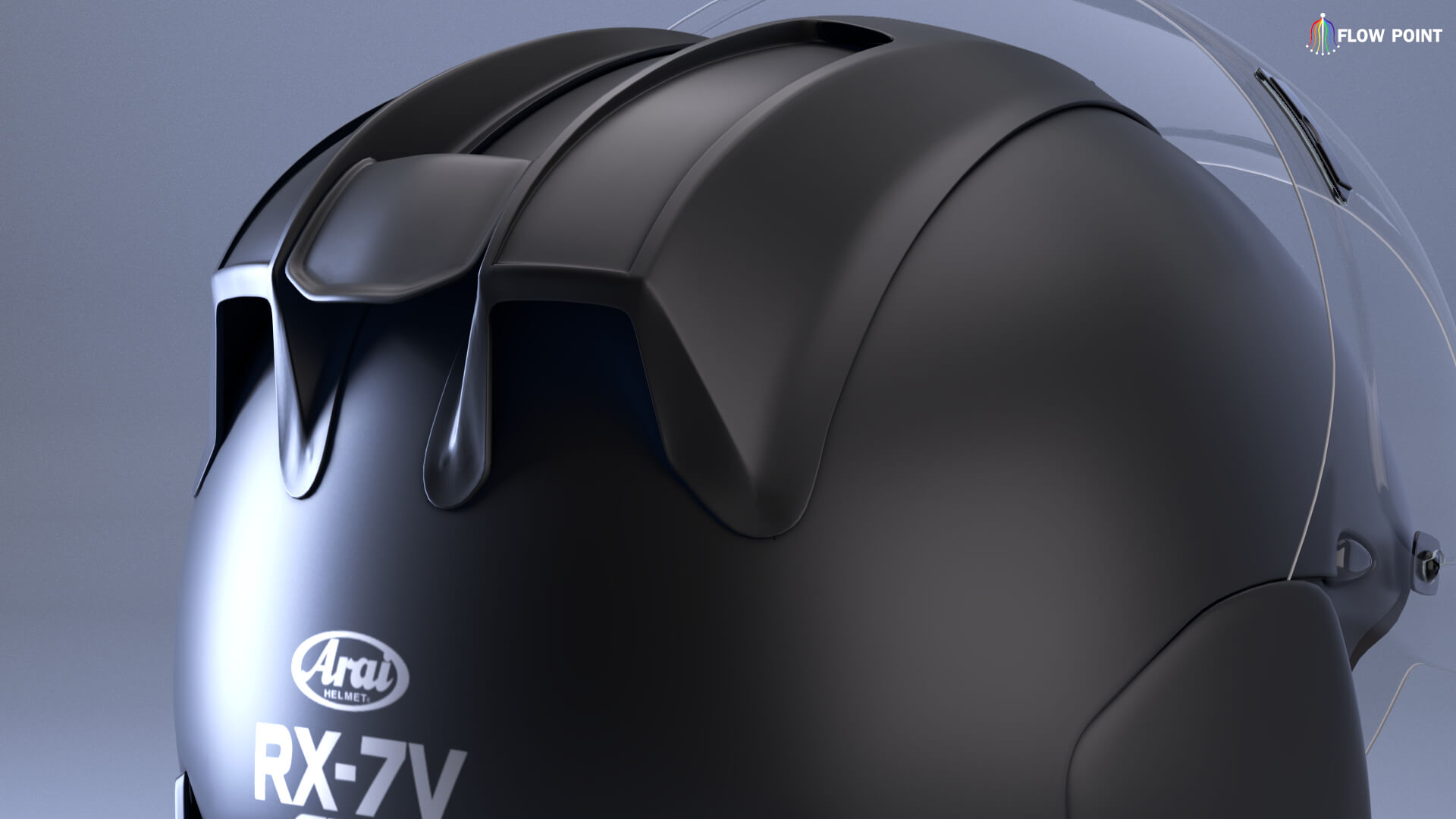 Arai-RX-7V-Evo 3D Model by flowpoint