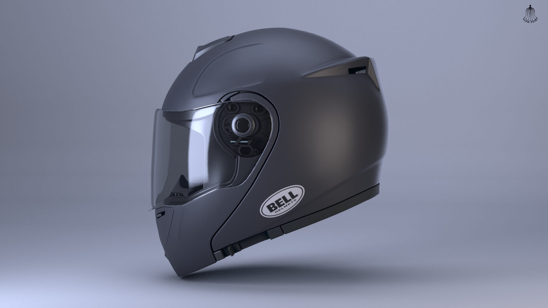 Bell SRT Modular Helmet - 3D Model by flowpoint