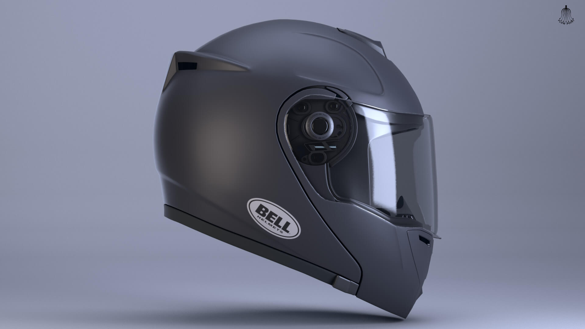 Bell SRT Modular Helmet - 3D Model by flowpoint