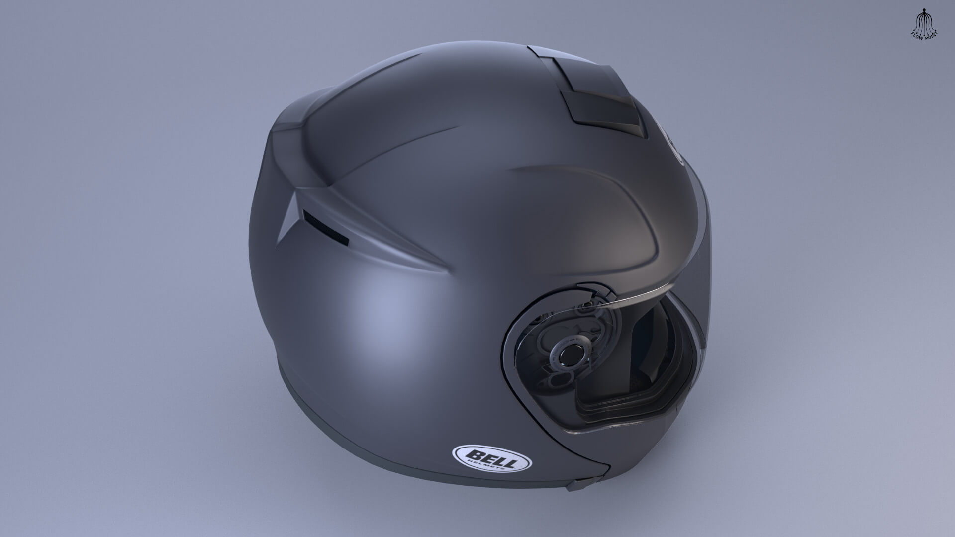 Bell SRT Modular Helmet - 3D Model by flowpoint