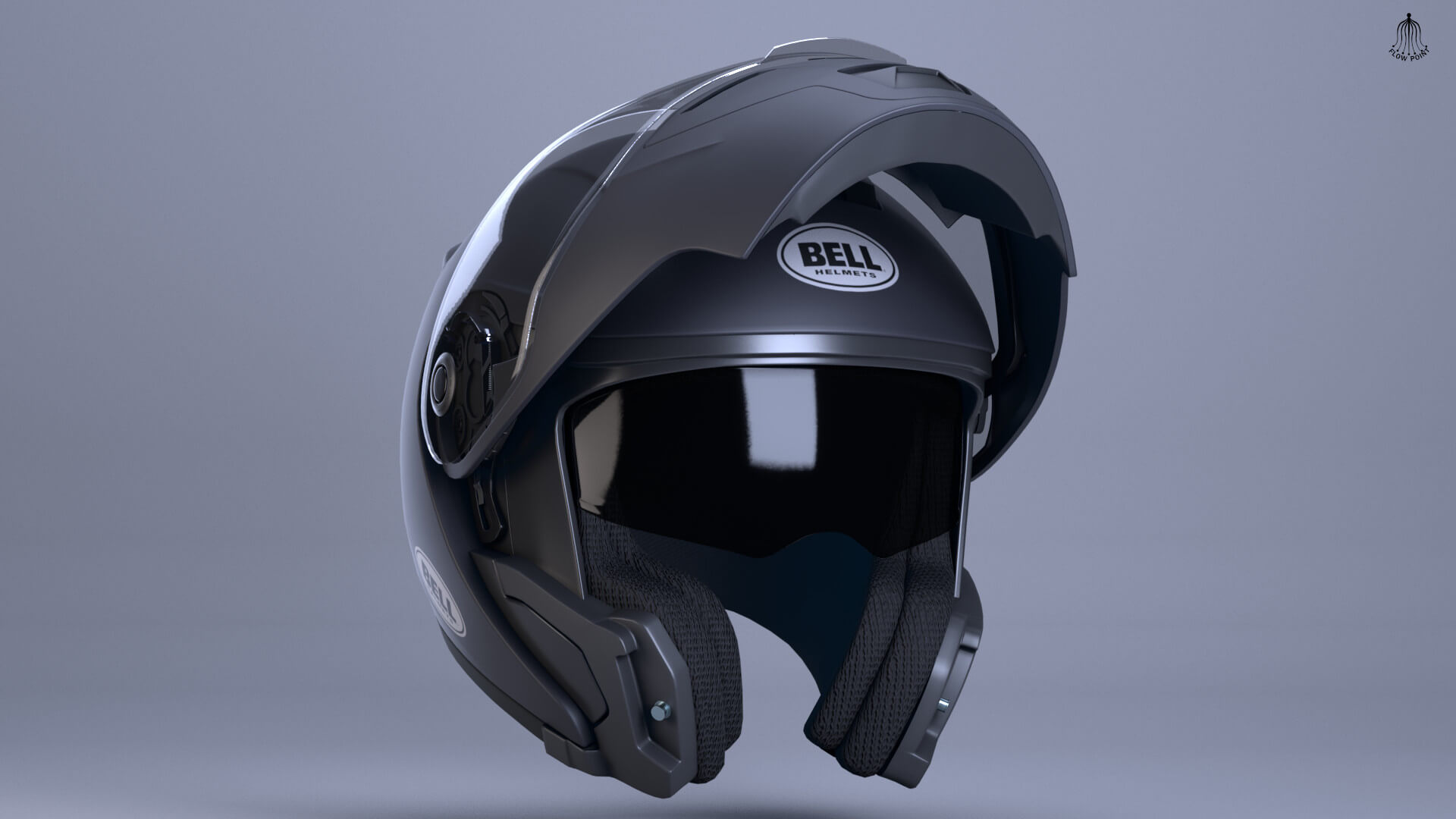 Bell SRT Modular Helmet - 3D Model by flowpoint